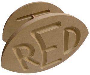 Red sign - Precision Wood Machining